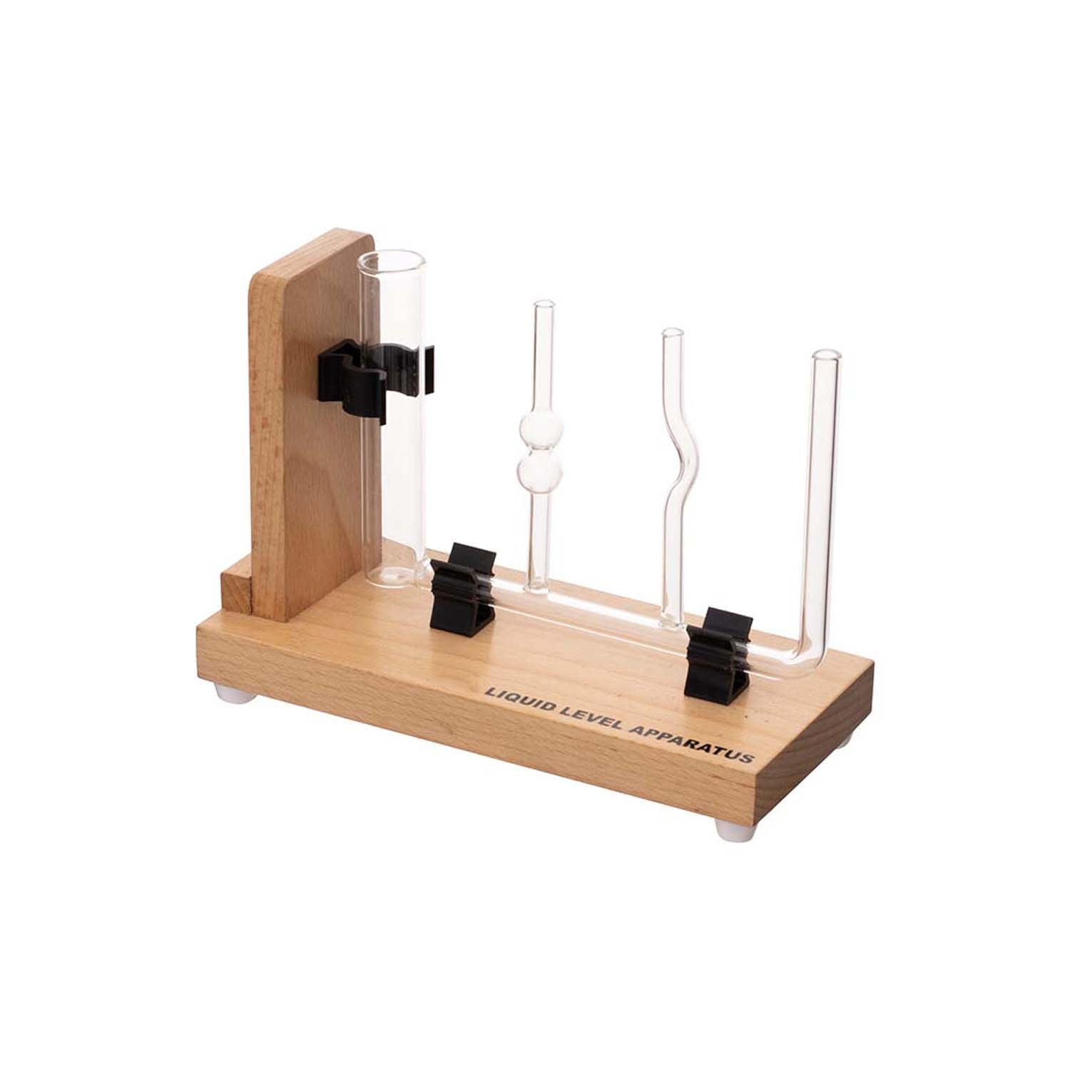 Liquid Level Apparatus | Four Glass Tubes with Different Shapes & Cros