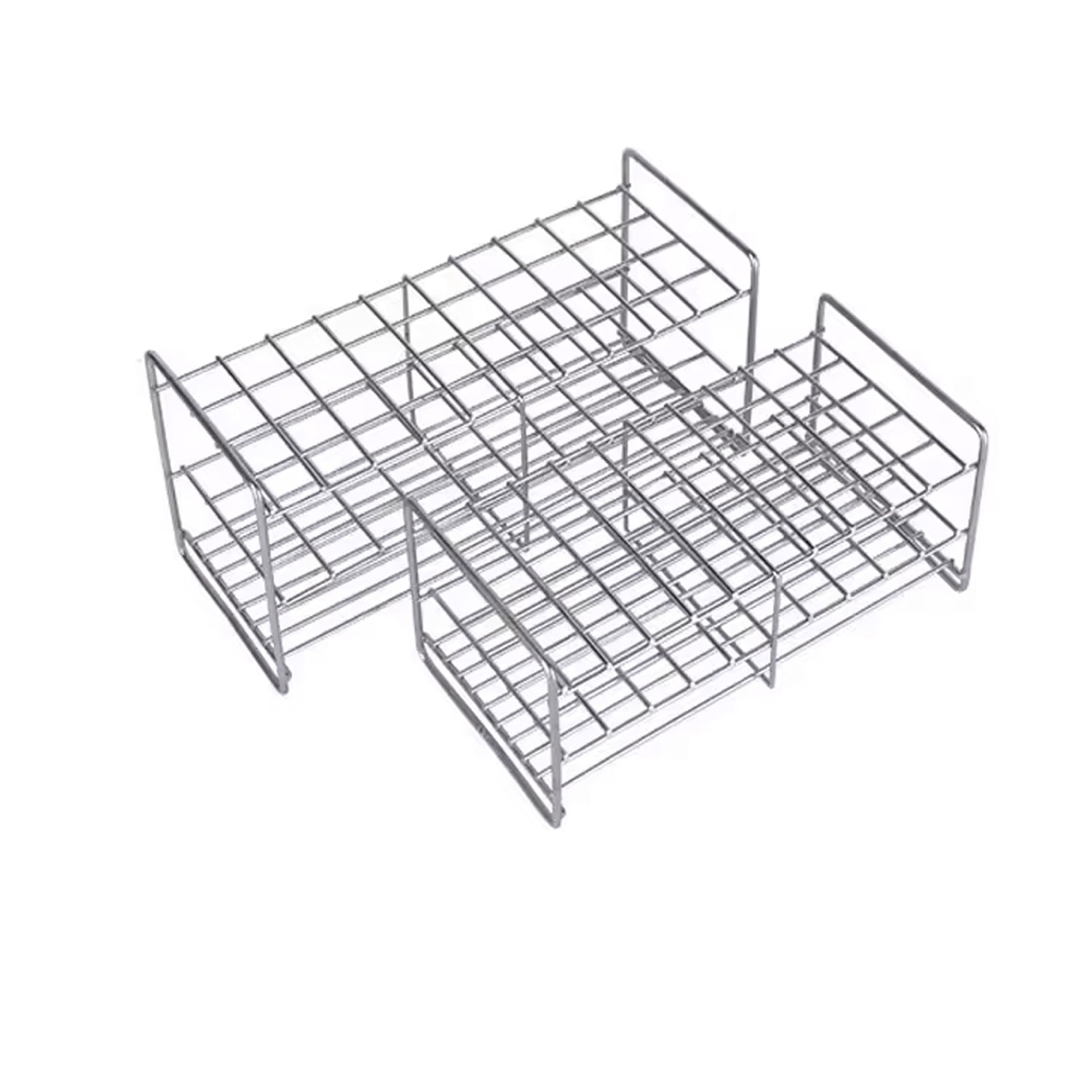Stainless Steel Wire Test Tube Rack | 40 Holes | 18mm Diameter