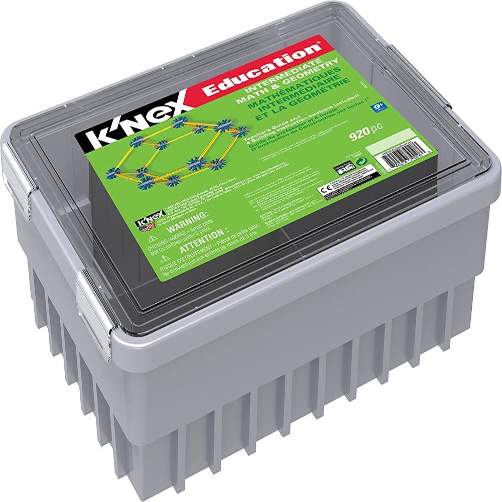 K'NEX Education Stem Intermediate Math and Geometry Building 920 Piece