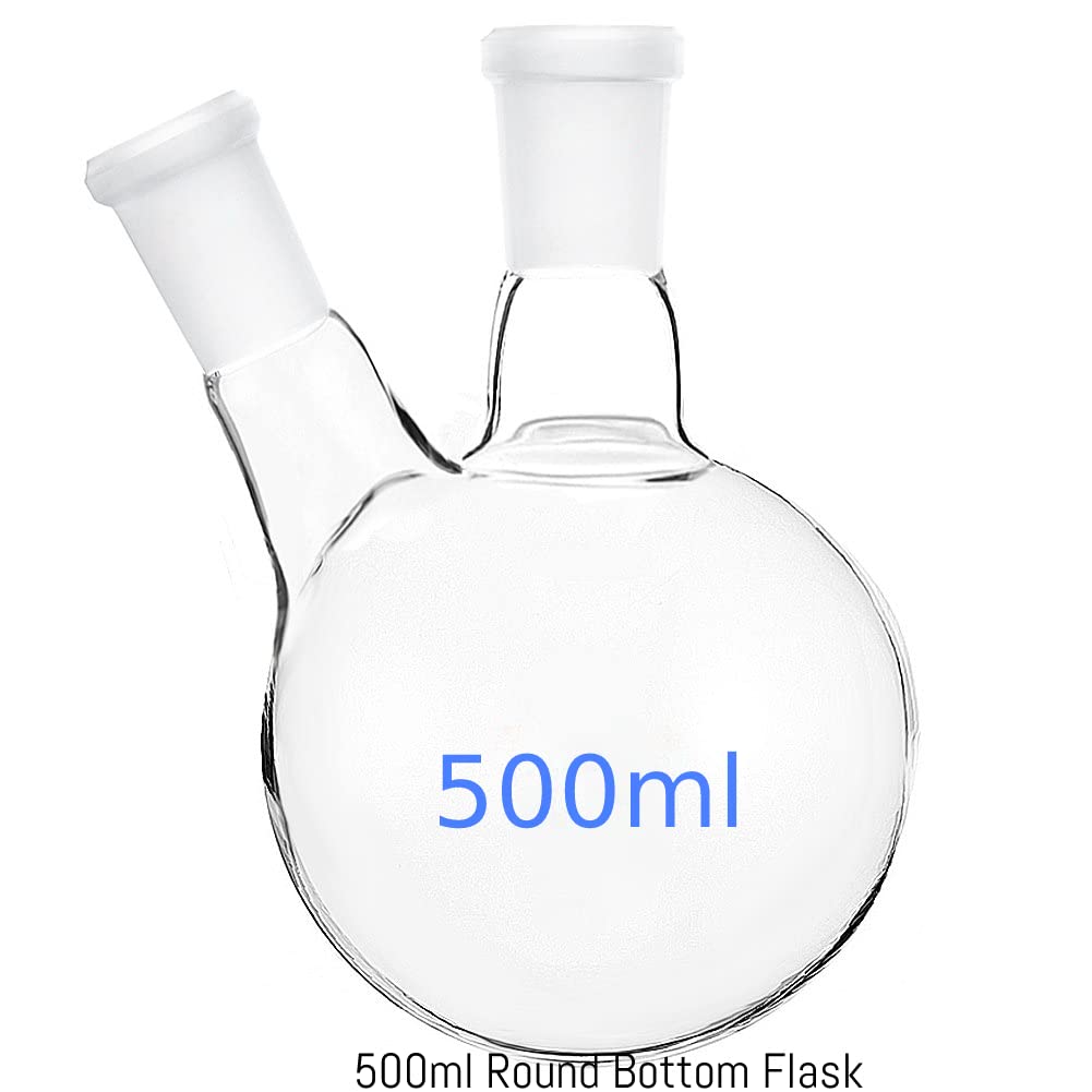 REFLUX Apparatus + Reflux Condenser + 500ml Round Bottom Flask + Therm